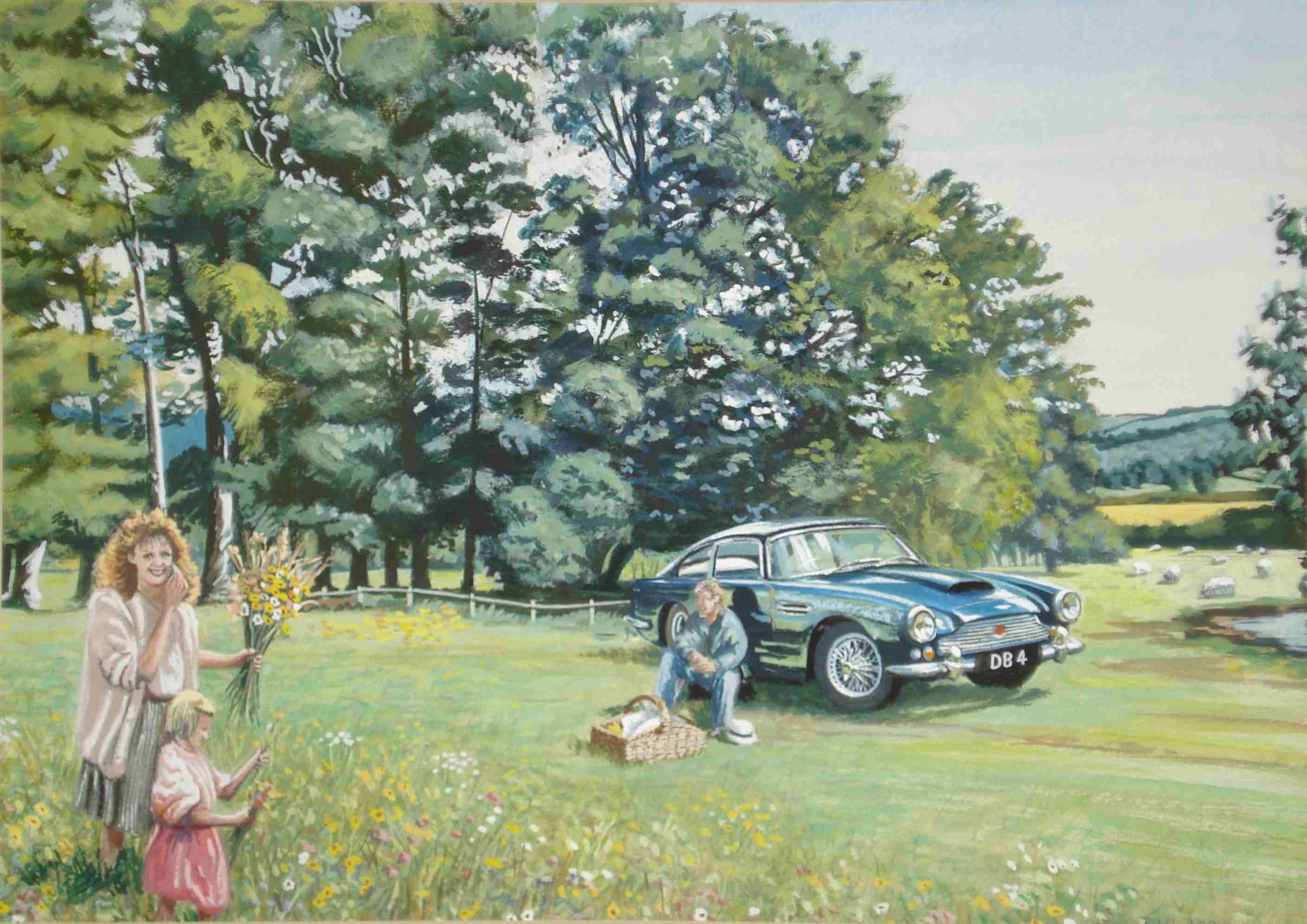Bonhams Cars : John Appleyard, 'Aston Martin DB4 Picnic'