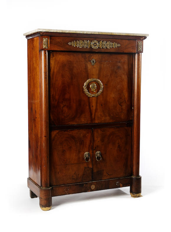 Bonhams An Empire Style Secretaire A Abattant