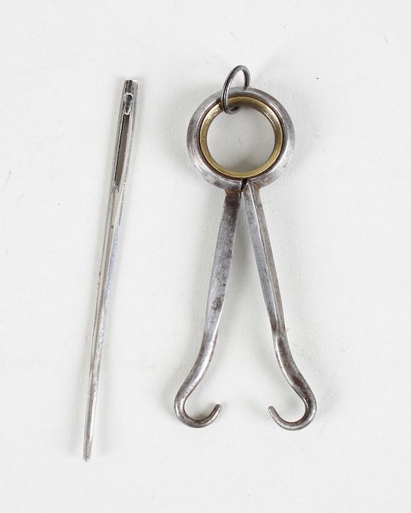 Bonhams : A Georgian silver bodkin