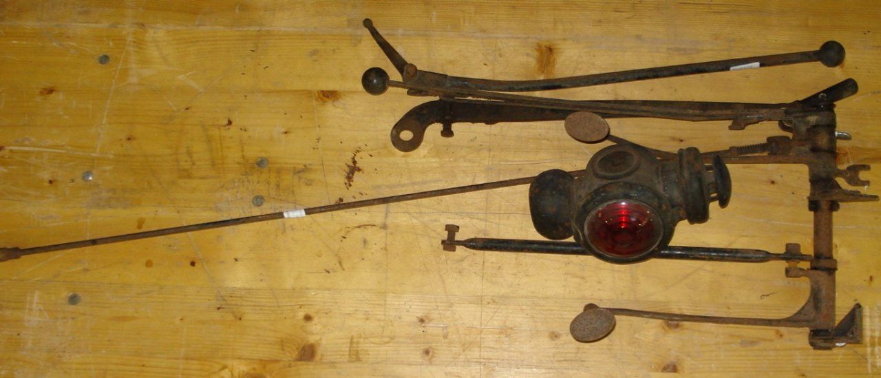 Bonhams Cars : A Ford Model T rear lamp,