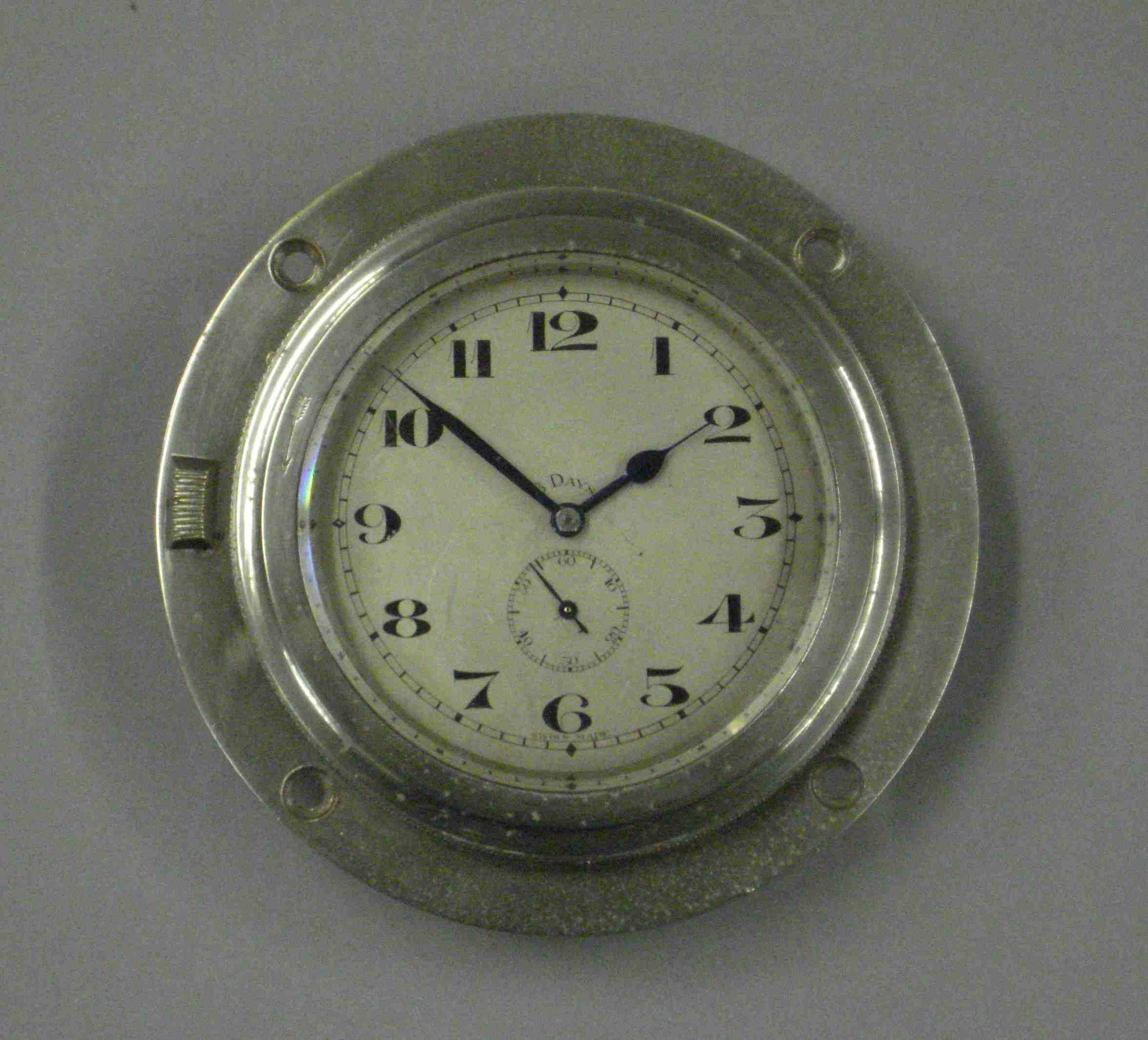 Bonhams Cars : An Edwardian dashboard mounted clock,