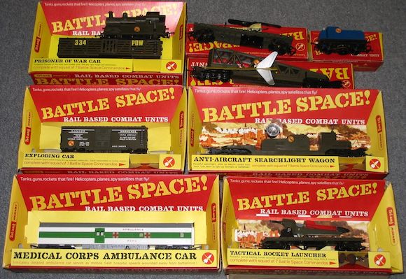 Bonhams : Triang Hornby Battle Space! qty