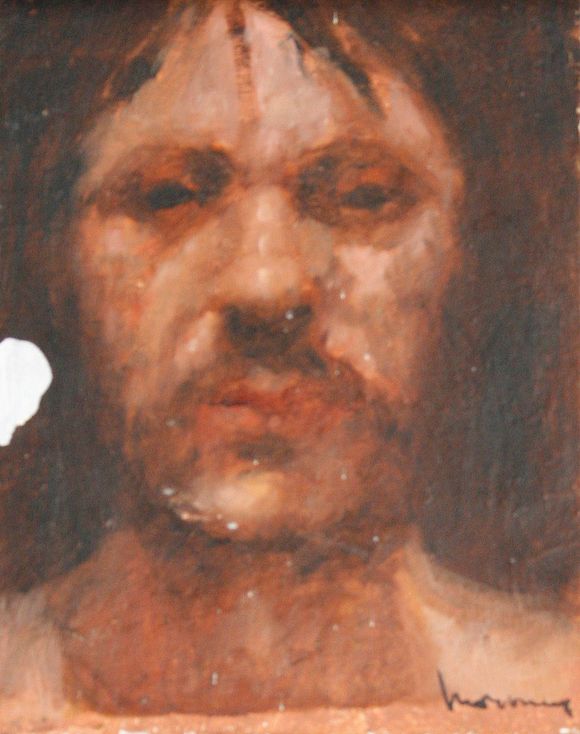Bonhams : Ken Moroney (British, born 1949) Male face (together with ...
