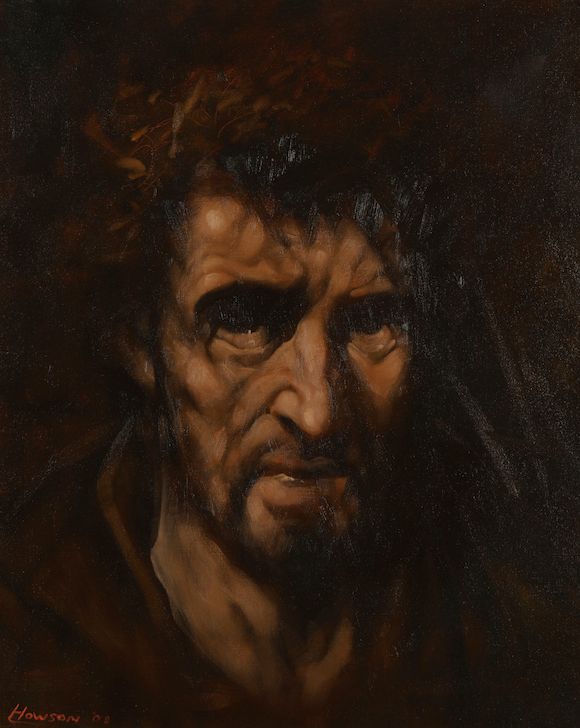 Bonhams : Peter Howson (British, born 1958) "The Rock"
