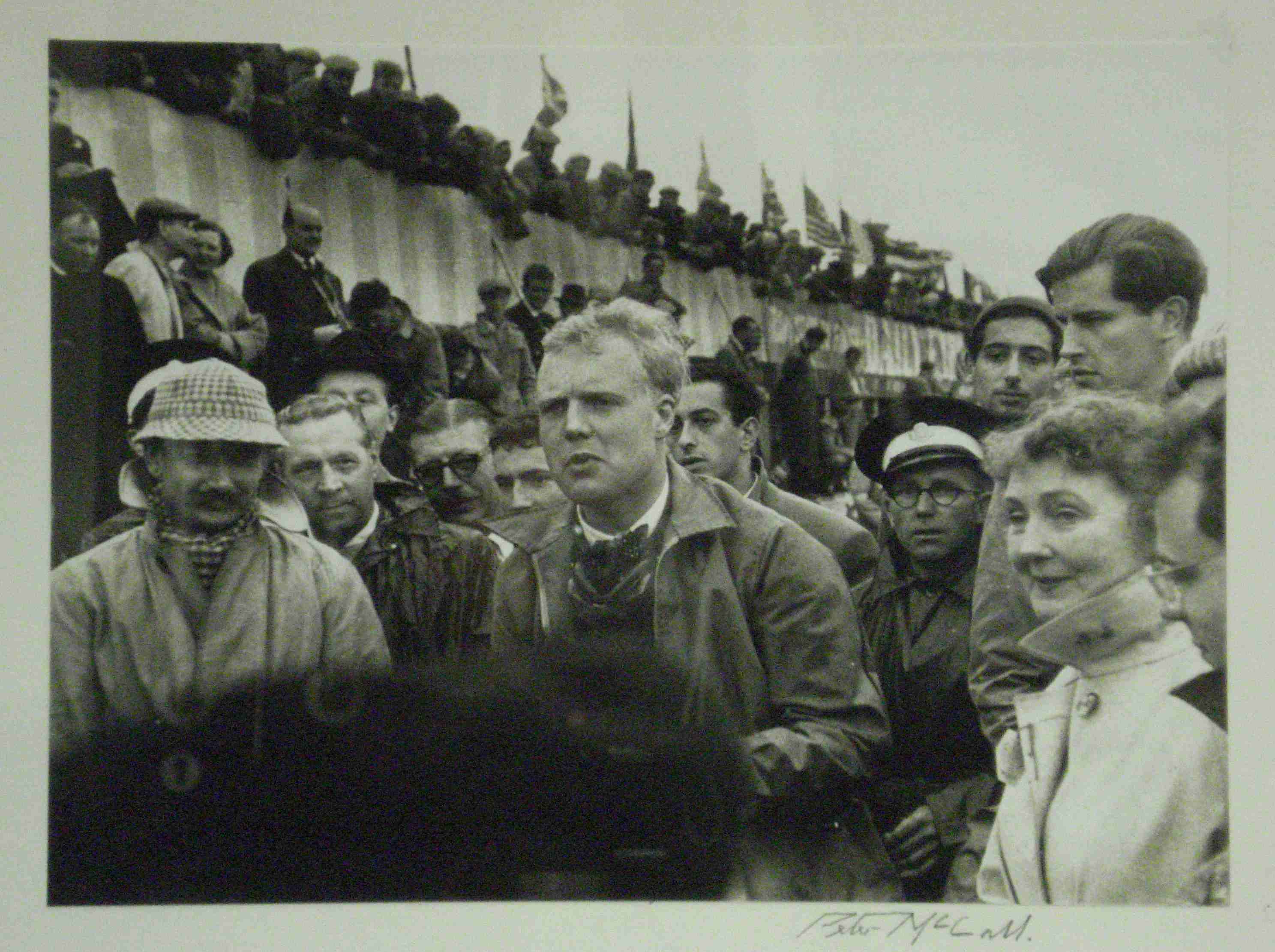 Bonhams Cars : A photograph of Mike Hawthorn and John Bolster at ...