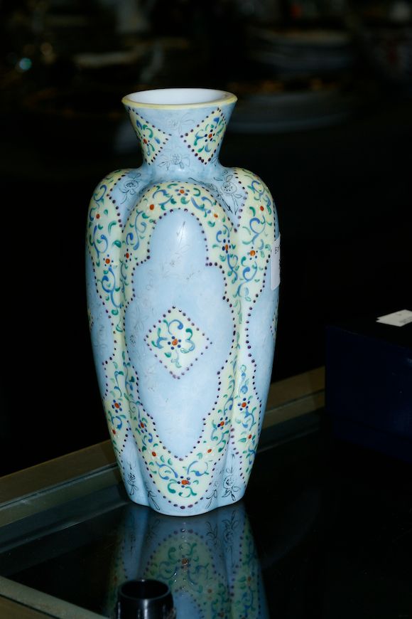 Bonhams : A late 19th century Islamic style glass vase