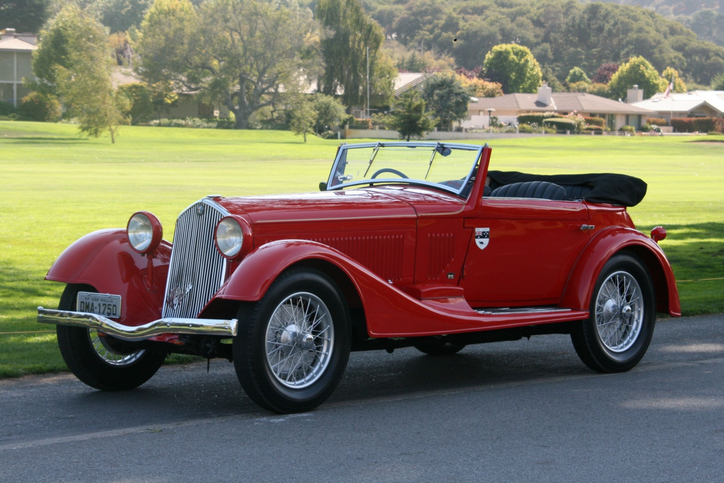 1933 Alfa Romeo 6C 1750 Sixth Series Supercharged Gran Sport Cabriolet ...