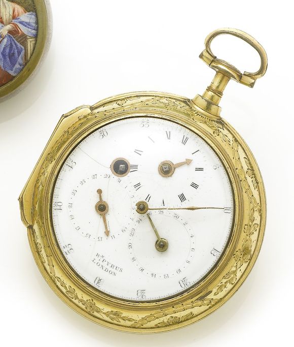 Bonhams : William Pybus. A fine and rare late 18th century gilt metal ...