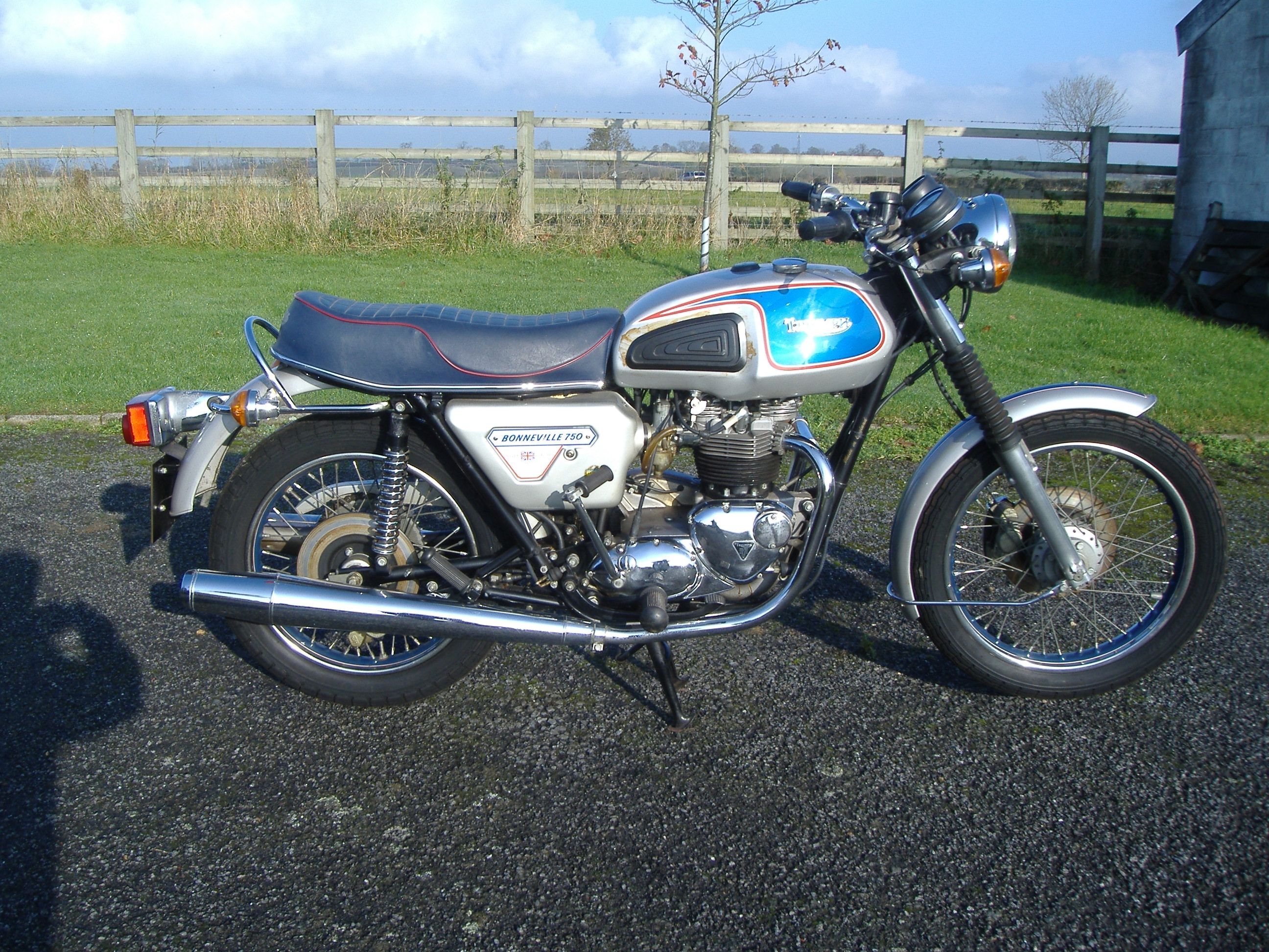 1977 Triumph 744cc T140 ‘Silver Jubilee’ Bonneville Frame no. XP80564J ...