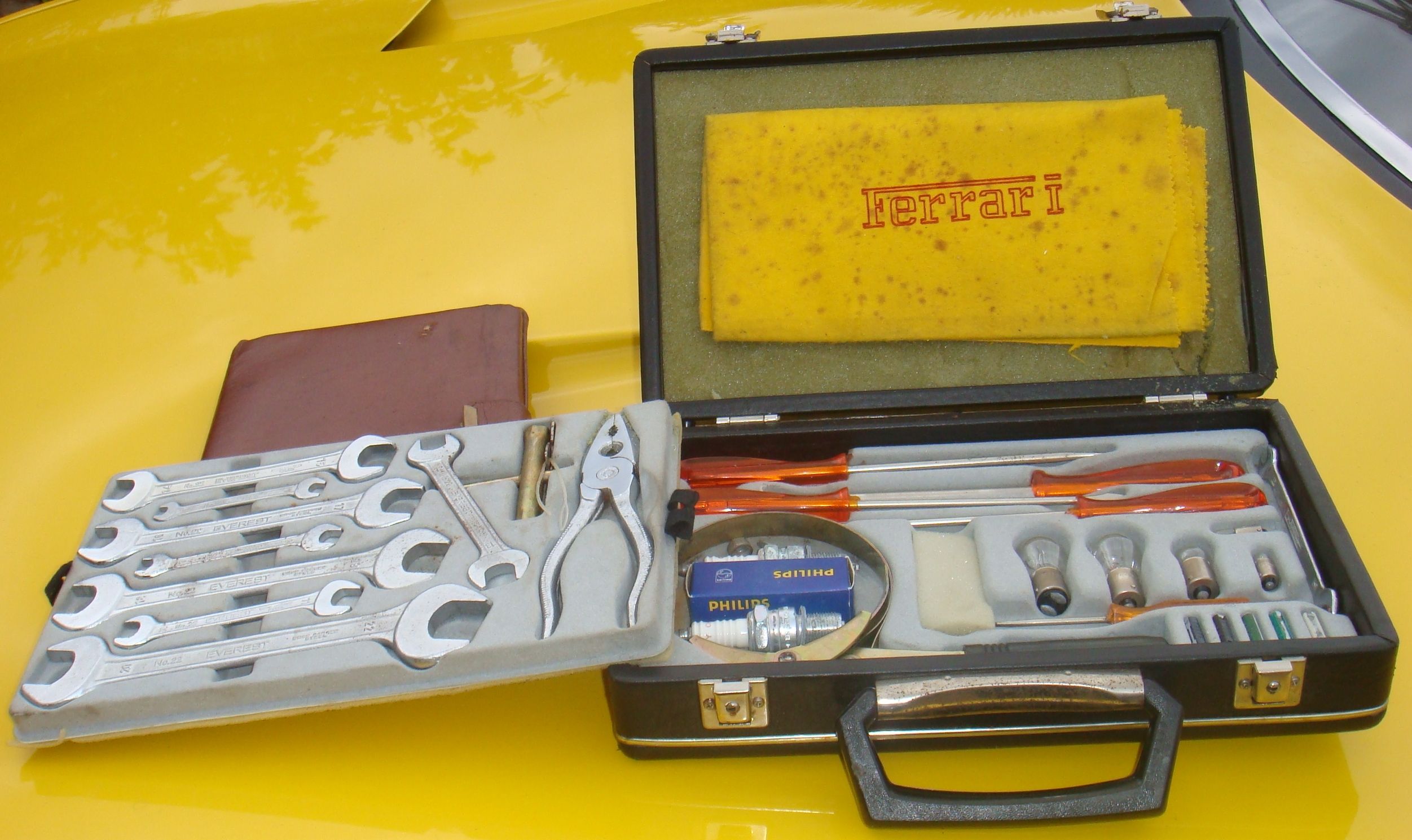 Bonhams Cars : An original 1970s Ferrari tool kit,