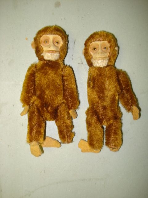 Bonhams : Pair of Schuco monkey perfume bottles