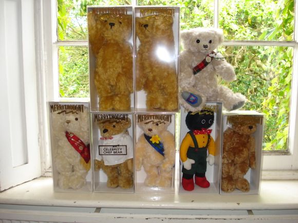 Bonhams : Eight Merrythought Teddy bears 8