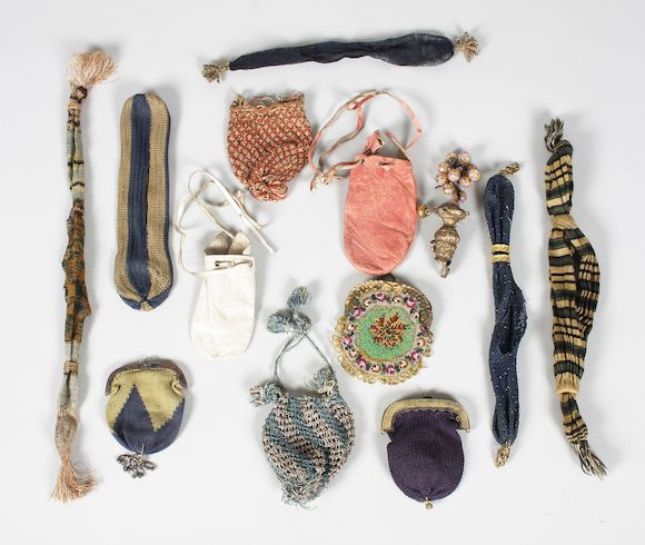 Bonhams : A collection of predominately 19th century purses