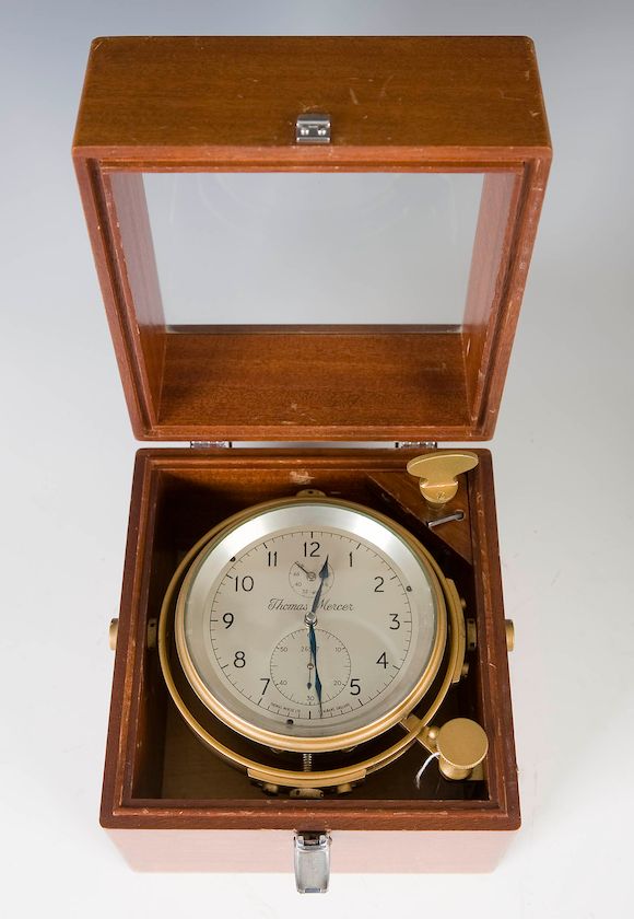 Bonhams : A 20th century marine chronometer Thomas Mercer , no.26537 ...