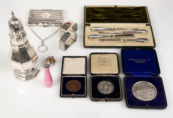 Bonhams : A collection of silver