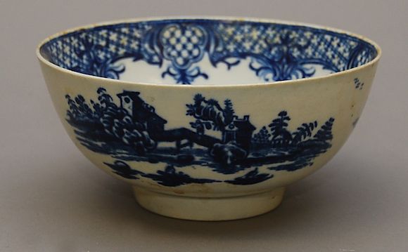 Bonhams : A Worcester slop bowl