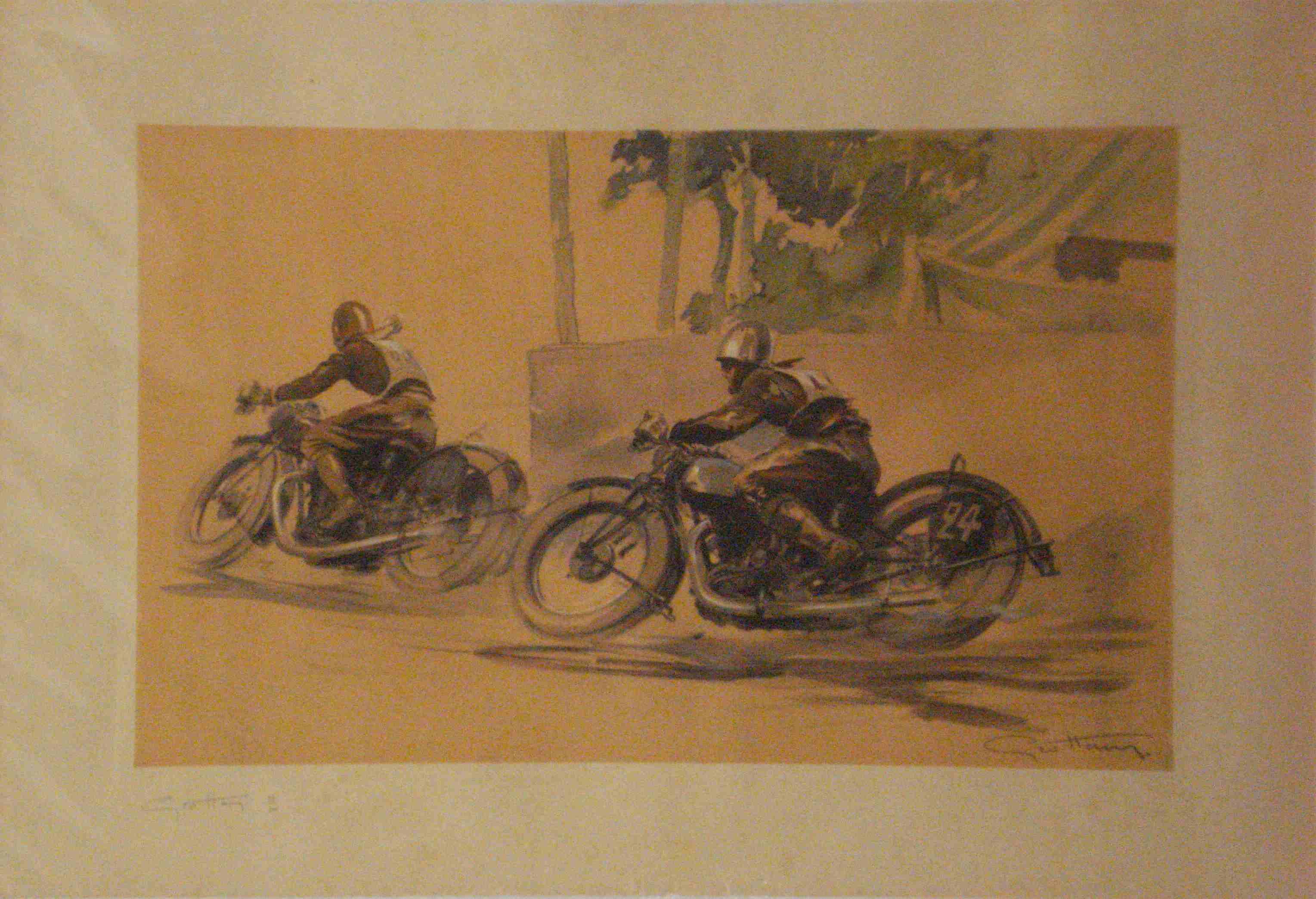 Bonhams Cars : 'Motorcycle Road Race' after Geo Ham,
