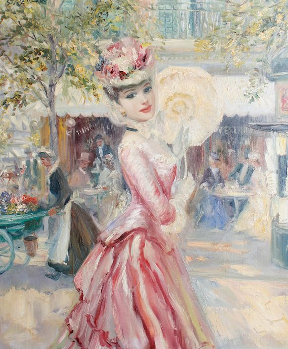 Bonhams : Frederic John LLoyd Strevens (British, 1902-1990) Lady in a ...