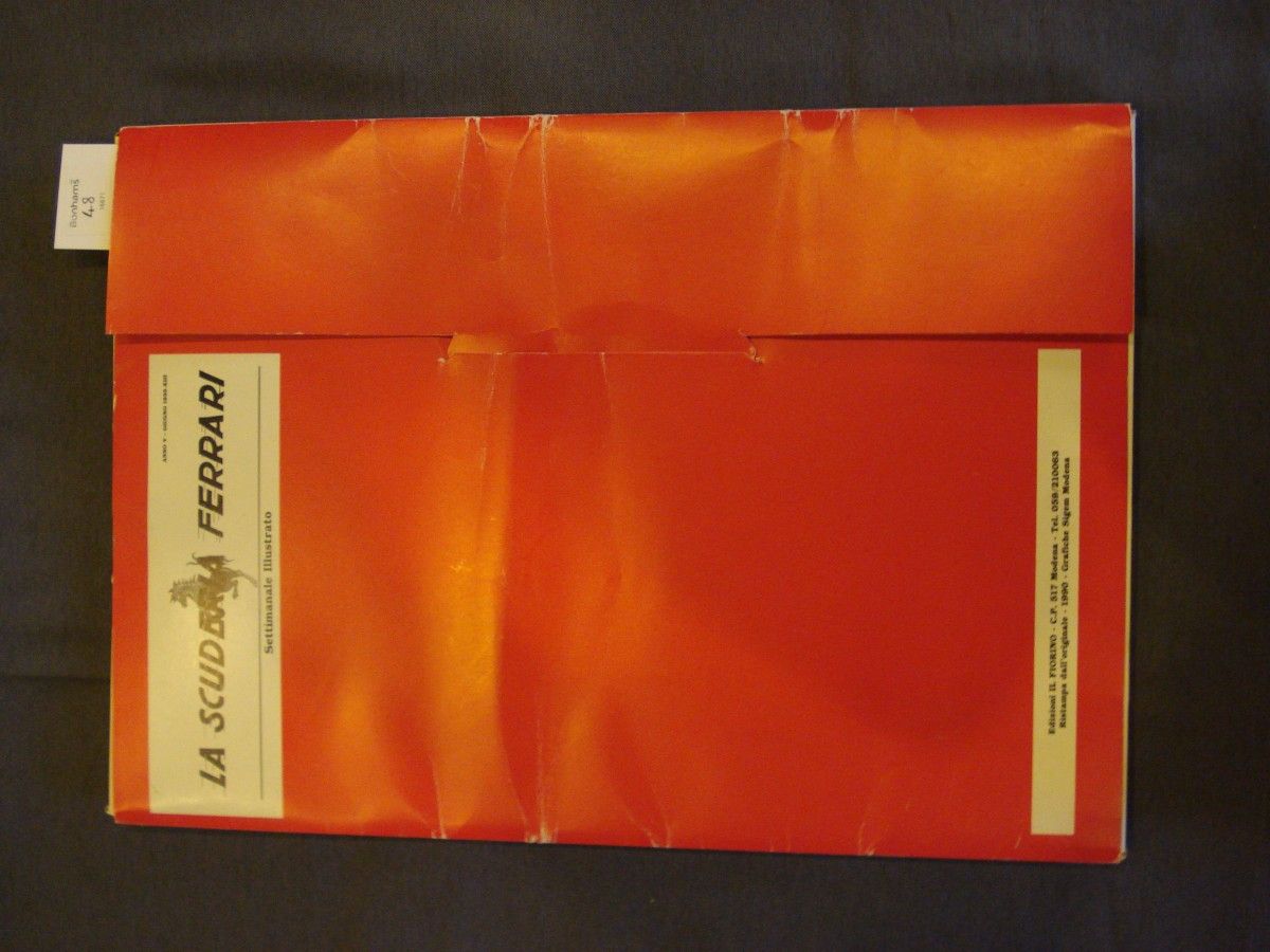 Bonhams Cars : A reproduction 1935 Scuderia Ferrari journal, 1990,
