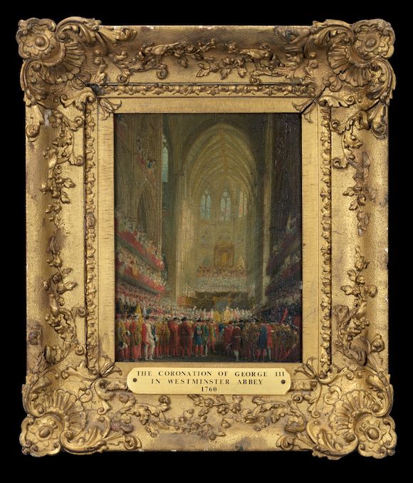 Bonhams : English School, 19th Century The Coronation of King George ...
