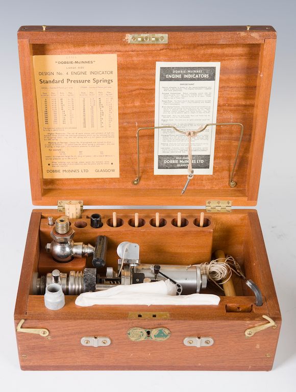 Bonhams : A 20th century design no.4 steam indicator Dobbie McInnes ...