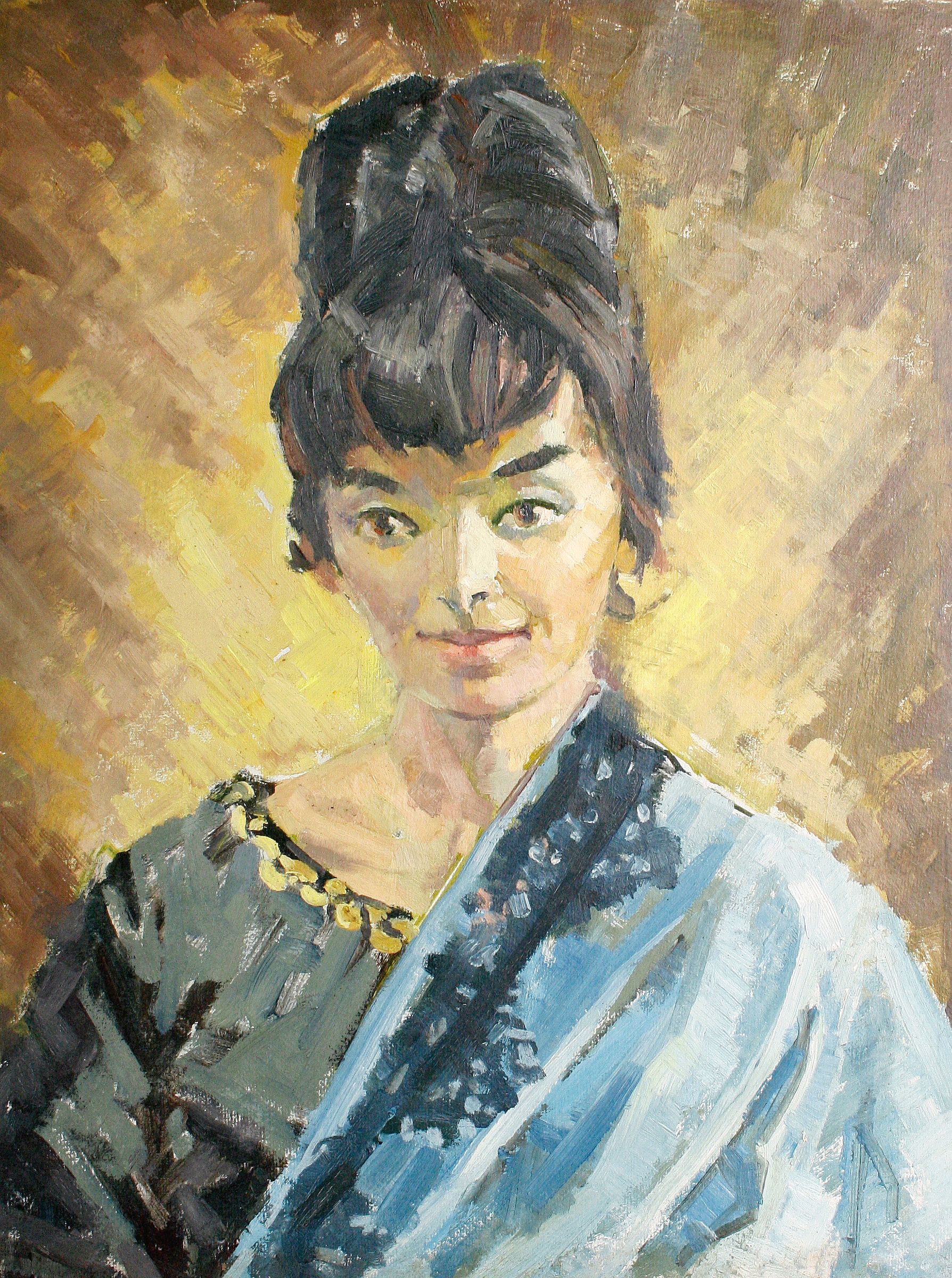 Bonhams : Helen Anne Petrie (South African, 1932-2006) Portrait of a lady