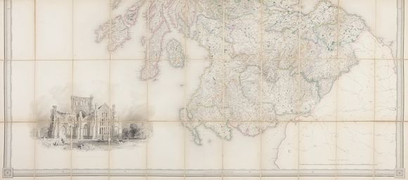 Bonhams : SCOTLAND LEWIS (SAMUEL)A Map of Scotland Divided into Counties