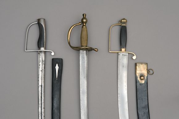 Bonhams : A Georgian Brass Hilted Infantry Hanger
