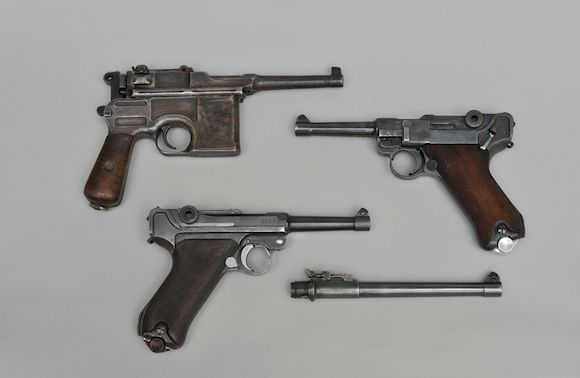 Bonhams : A Deactivated 9mm 1914 Pattern DWM Luger