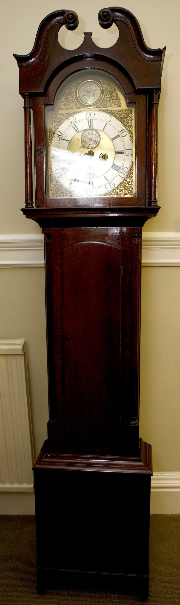 Bonhams : An oak longcase clock Thomas Spence, Dysert, circa 1780
