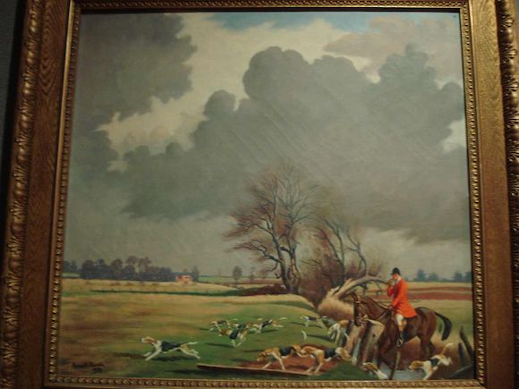 Bonhams : Francis Kenneth Elwell (British, fl. 1938-1940) 52 x 56cm A ...