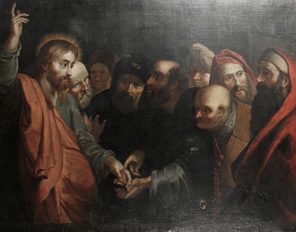 Bonhams : After Sir Peter Paul Rubens, 19th Century The Tribute Money