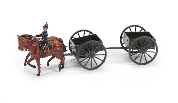Bonhams : Britains RARE set 1329, Royal Army Service Corps Limbered Wagon 4