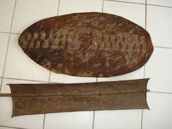 Bonhams : An African Hide Shield