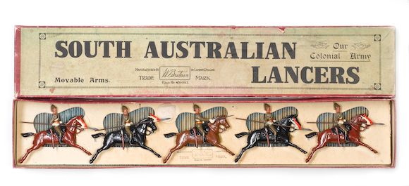 Bonhams : Britains set 49, South Australian Lancers 5