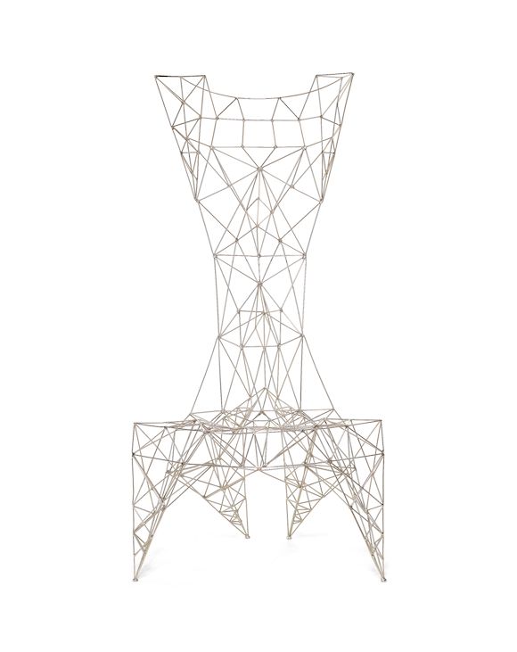 Bonhams : Tom Dixon, a 'Pylon' chair, designed 1992 welded steel