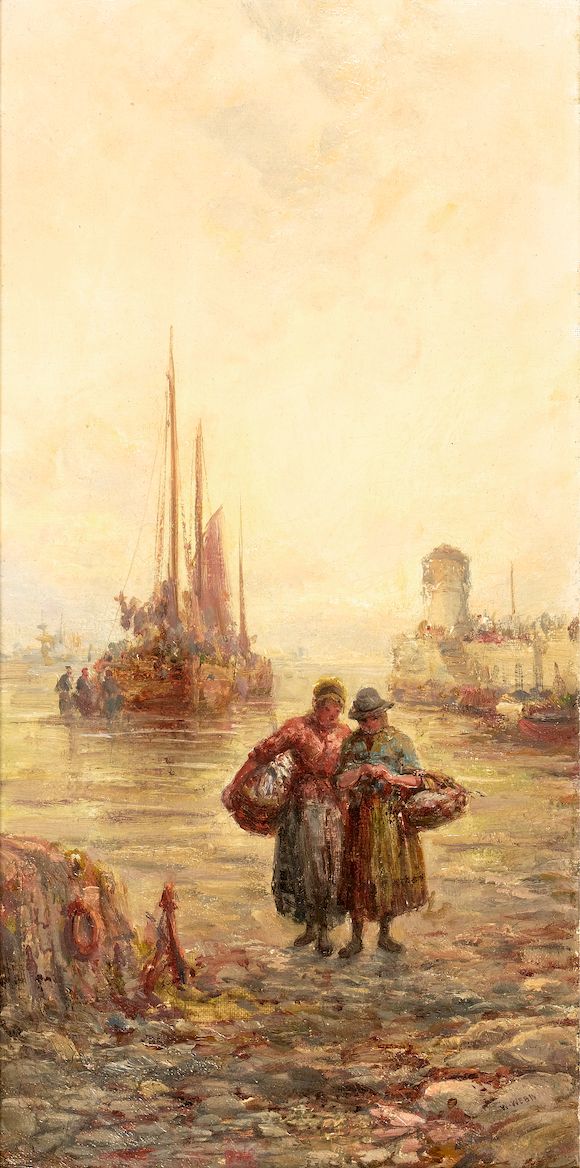 Bonhams : William Edward Webb (British, 1862-1903) Gossips