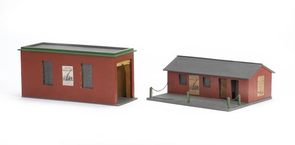 Bonhams : Britains RARE set 1735, Gun Shed 1