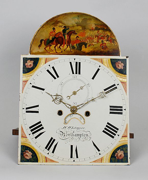 Bonhams : A mid-19th longcase clock W Whitmore, Northampton