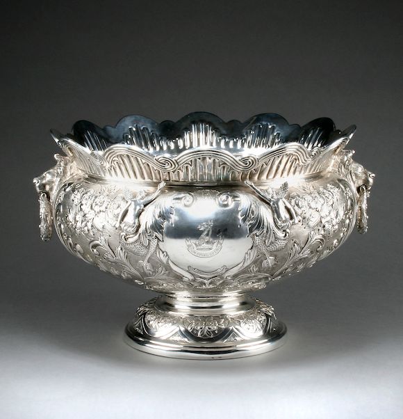 Bonhams : A Victorian Irish two handled punch bowl by West & Son ...