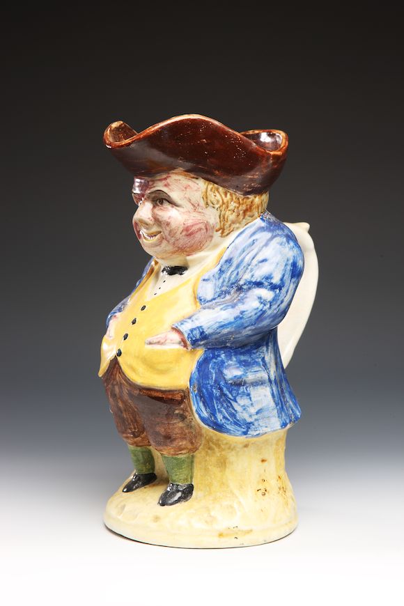 Bonhams : A Scottish pottery Toby jug 19th century, probably Portobello