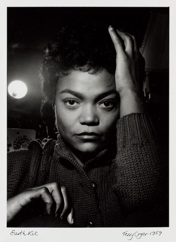 Bonhams : Terry Cryer (British, born 1934) 'Eartha Kitt', 1959