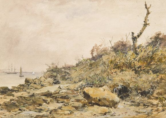 Bonhams : Jules Lessore (French/British, 1849-1892) E. Cowes, Isle of ...