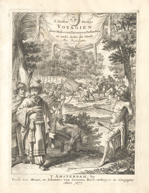 Bonhams : STRUYS (JAN JANSZOON) Drie aanmerkelijke en seer rampspoedige ...