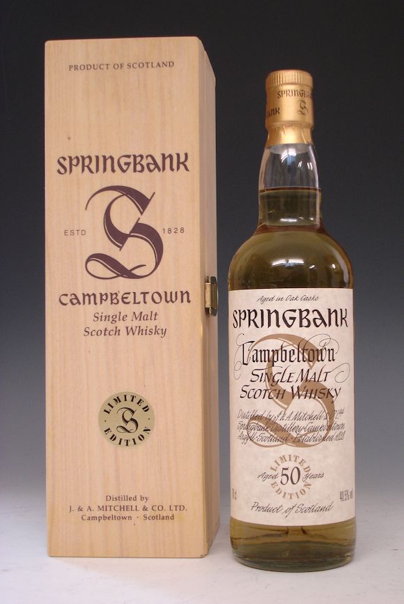 Bonhams : Springbank-50 year old
