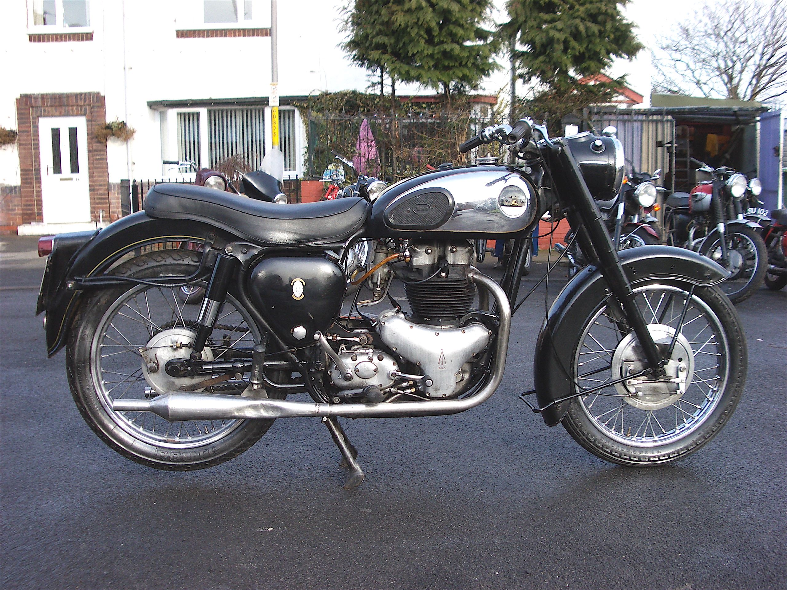 Bonhams Cars : 1961 BSA 650cc Golden Flash Frame no. GA7 15866 Engine ...