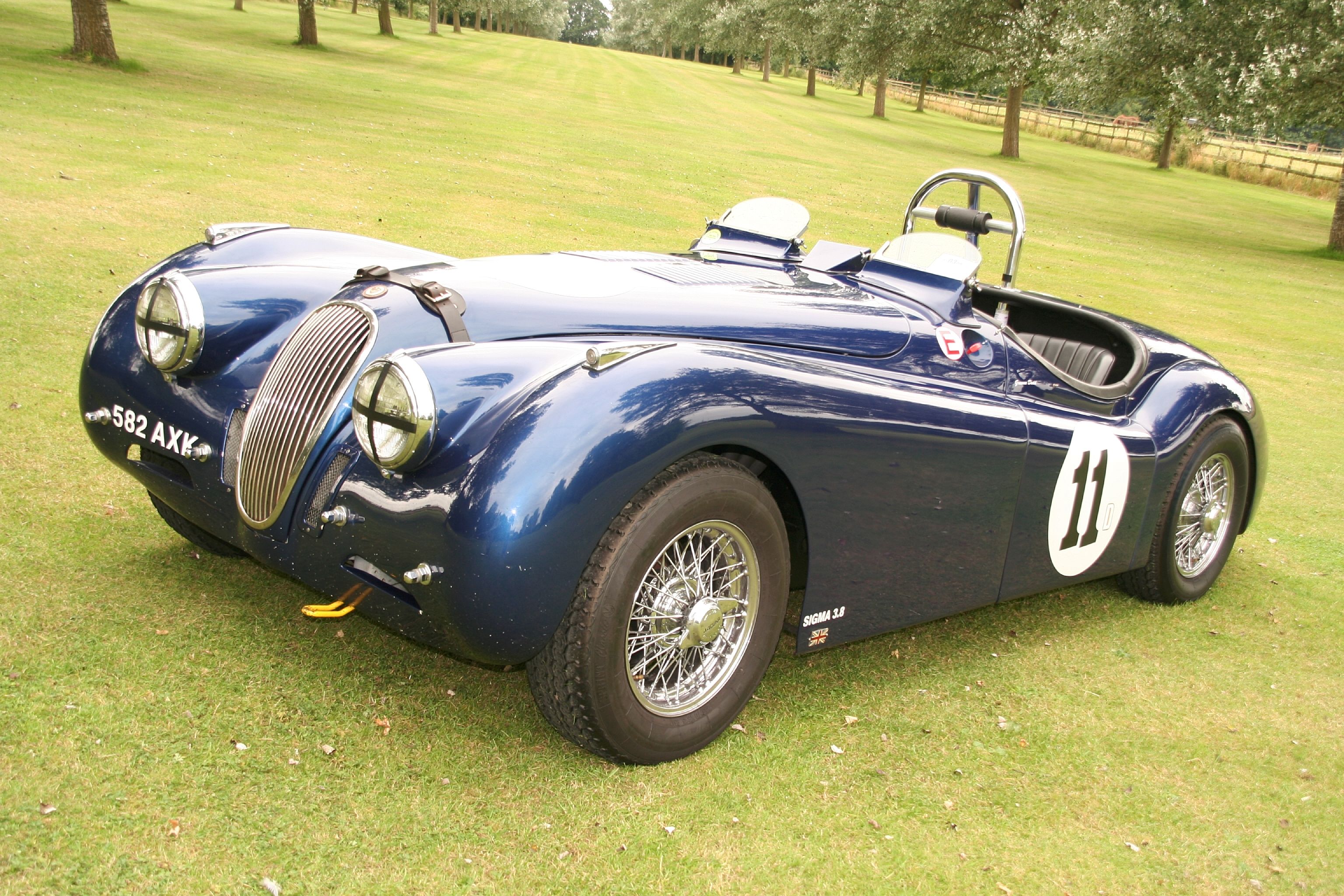Bonhams Cars : The XK Championship-winning,1954 Jaguar XK120 Competition Roadster Chassis no ...