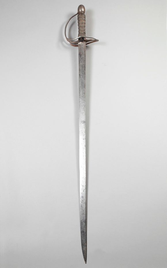 Bonhams : A Rare Georgian Cavalry Tropper's Sword
