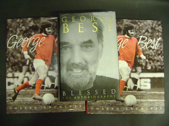 Bonhams : George Best hand signed books
