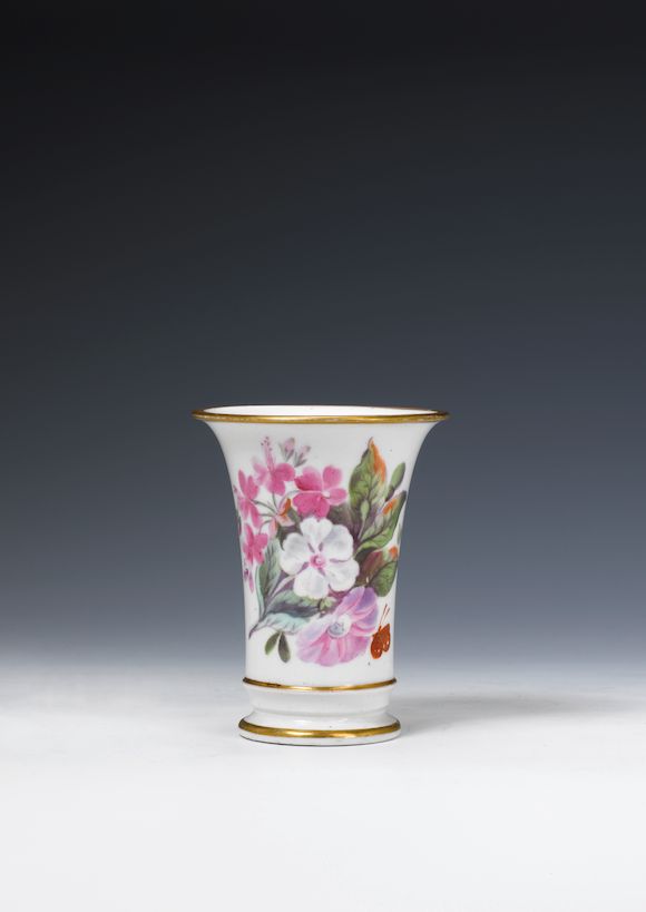 Bonhams : A very rare Coalport vase painted by Thomas Pardoe at Bristol ...